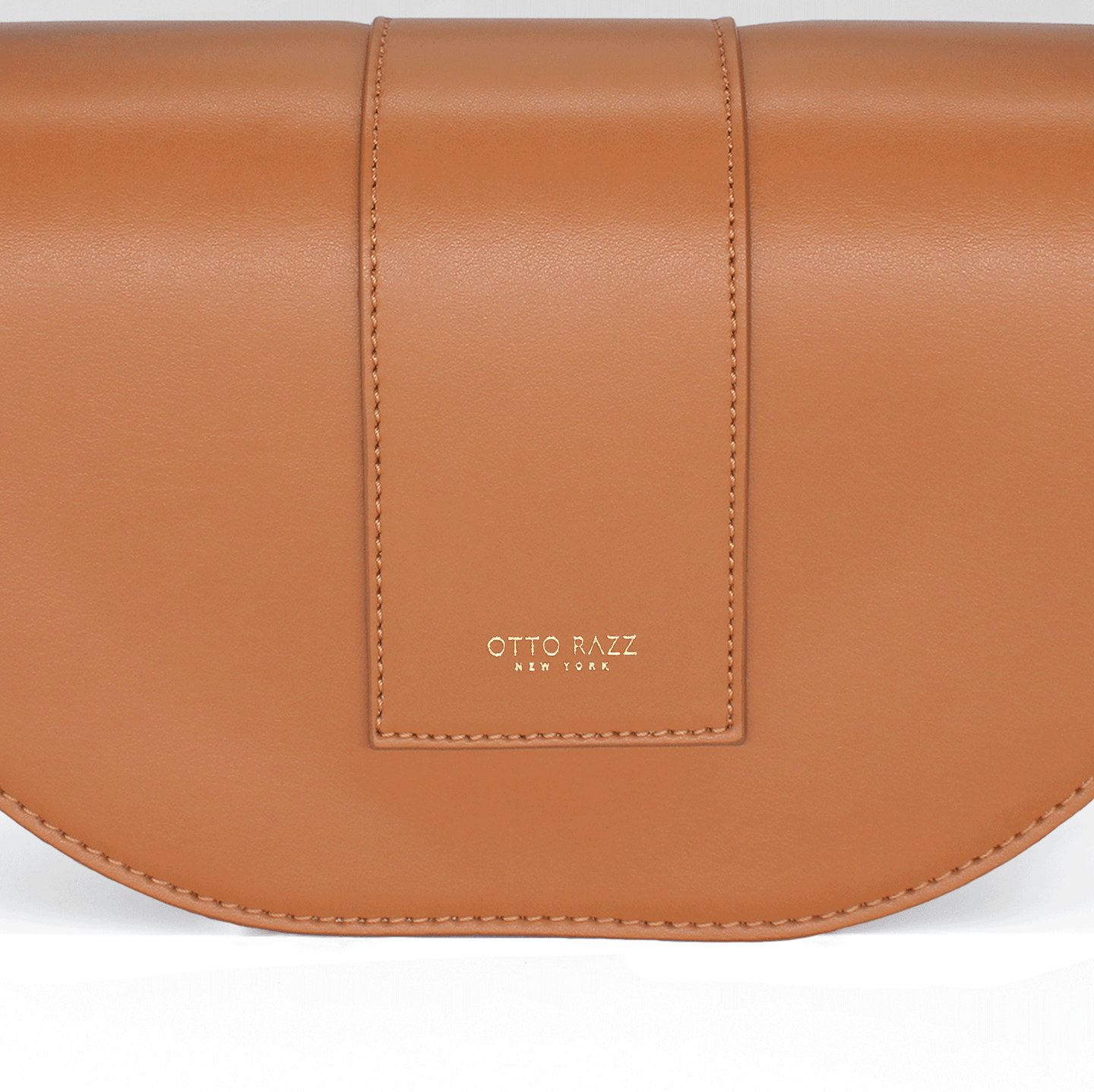 OTTO RAZZ MADISON BAG IN SMOOTH TAN APPLE LEATHER – Otto Razz
